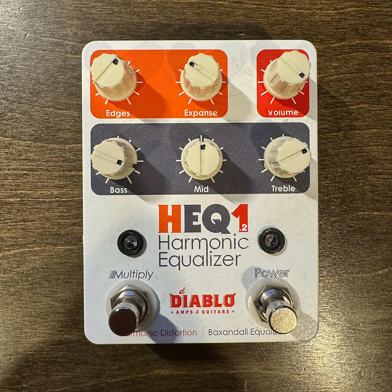 El Diablo Amps HEQ 1.2 Harmonic Equalizer Distortion Fuzz | Reverb