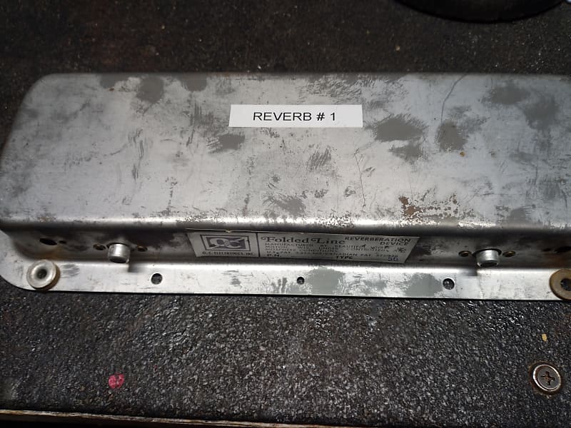 Vintage OC Electronics Folded Line Type 56 spring reverb unit | Reverb