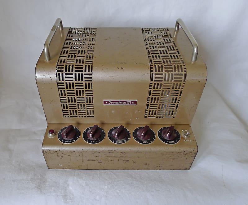 Soundmaster Tube Amplifier Mike preamp Licensed by Northern | Reverb