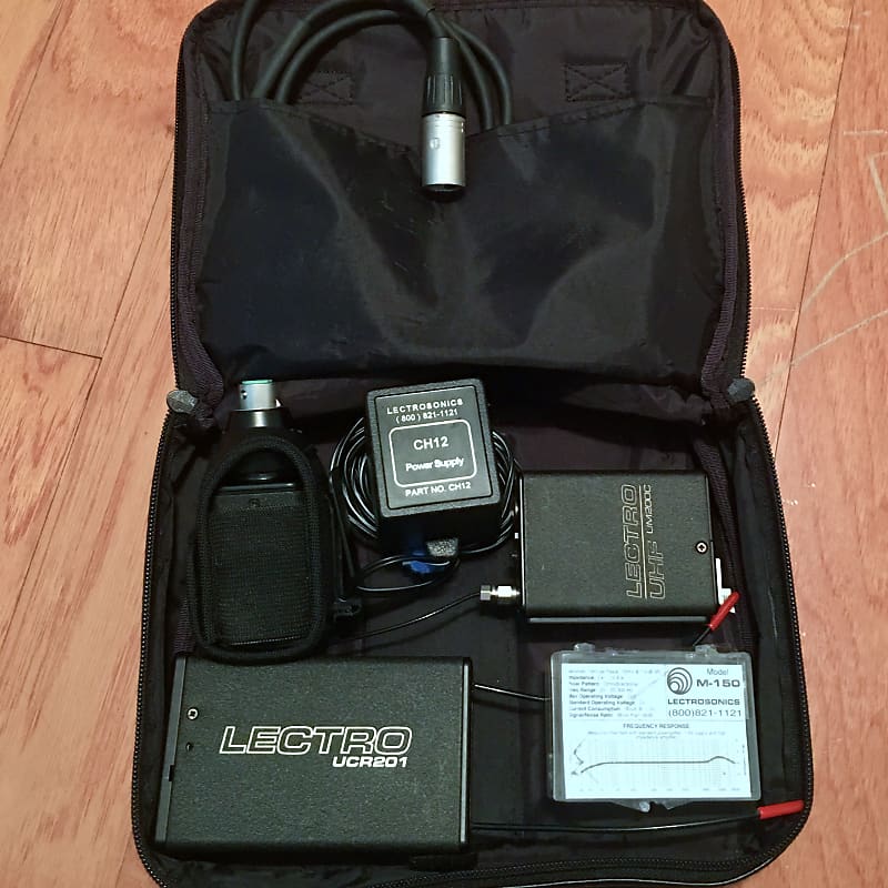 Lectrosonics Wireless Mic Kit With New $200 Tram TR50 | Reverb