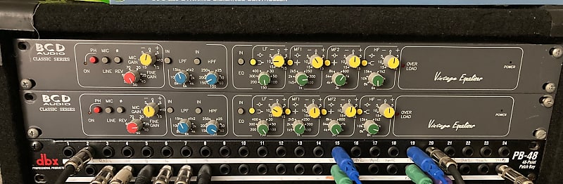 BCD Audio Mic Preamp Channel Strip Made in UK Lundahl | Reverb