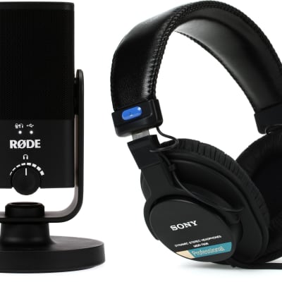 Rode NT-USB Mini USB Condenser Microphone Bundle with Sony | Reverb