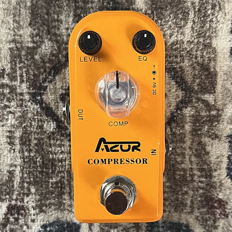 AZOR Pedal AP-305 Compressor Guitar Pedal Mini Guitar Effects | Reverb