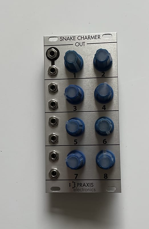 Praxis Electronics Snake Charmer Out Silver | Reverb