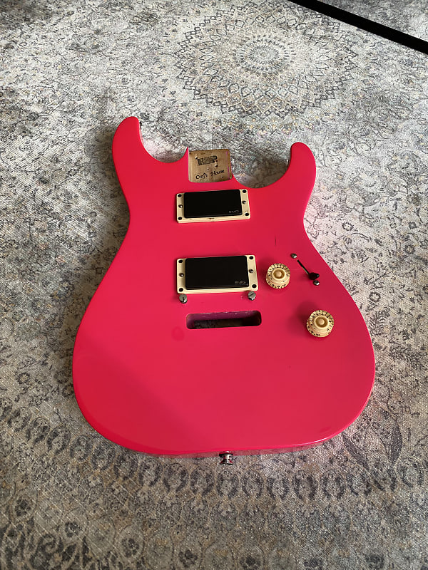 ESP M-II 1980-1990s - Magenta Pink | Reverb