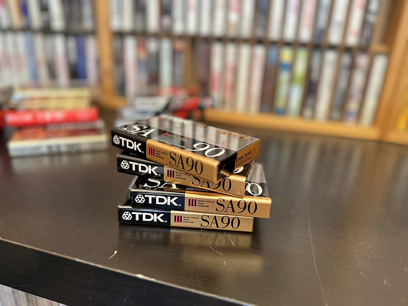 TDK SA90 High Position Cassette Tapes | Reverb