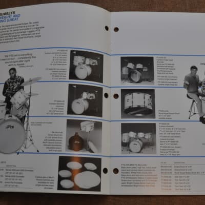 Remo Pre-Tuned Percussion Series PTS catalog booklet | Reverb