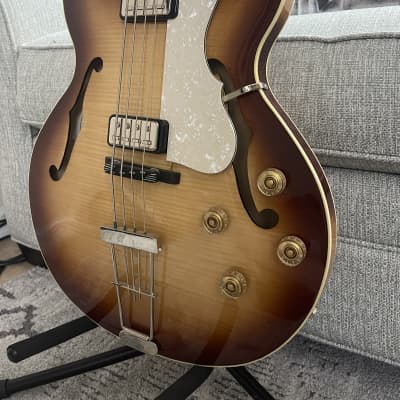 Hofner Contemporary Series Verythin Bass Sunburst | Reverb