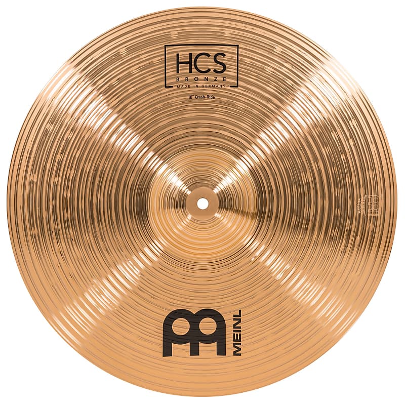 MEINL - CRASH MEINL 18" RIDE HCS BRONZE | Reverb