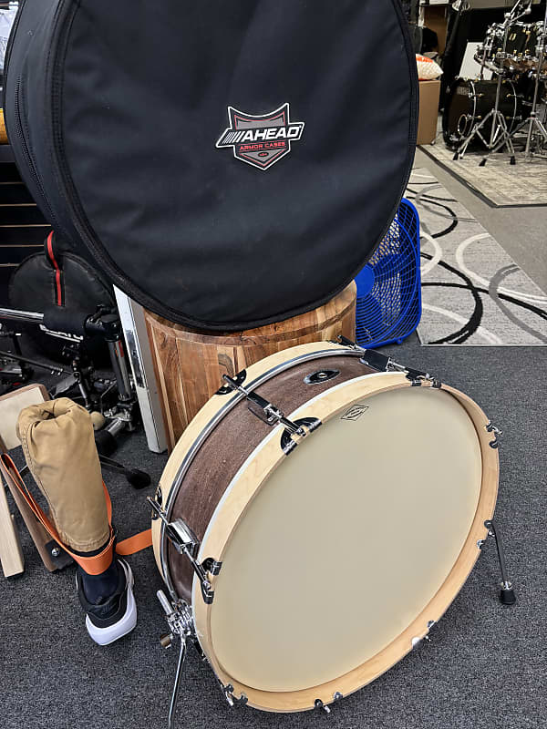 Side Kick Drums Skinny Drums/Foot Drums 2024 - satin walnut | Reverb