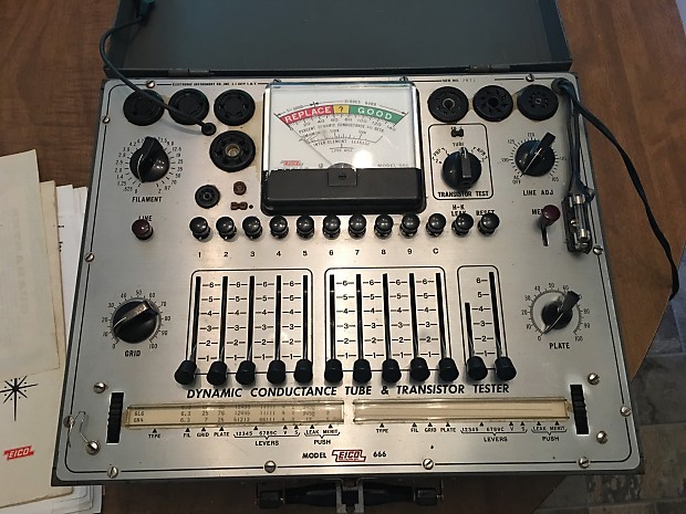 EICO 666 Tube Tester | Reverb