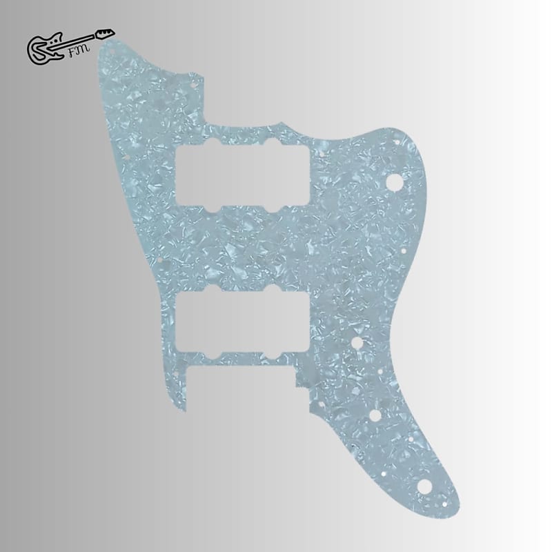 White Pearl Squier Jazzmaster Affinity HH Style | Reverb