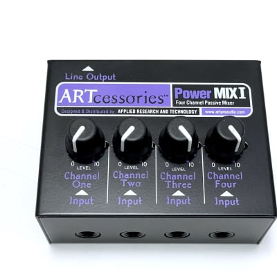 ART PowerMIX I Four Channel Passive Mini Mixer | Reverb
