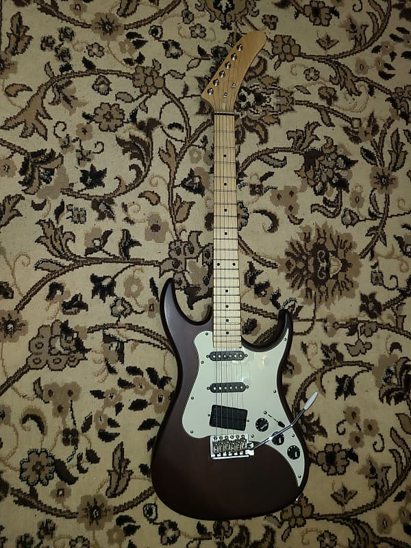 AXL Stratocaster - Brown w/ upgrades custom build | Reverb