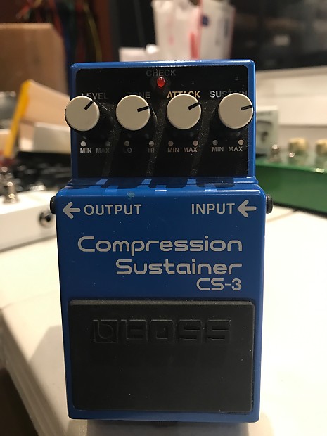 Boss Compression Sustainer CS-3 | Reverb