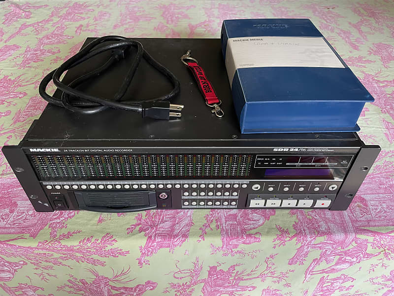 Mackie SDR 24/96 Hard Disk Recorder with extra external hard | Reverb