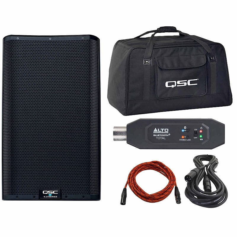QSC K12.2 K2 Series 2000 Watt 12" DJ PA Speaker w Bluetooth | Reverb