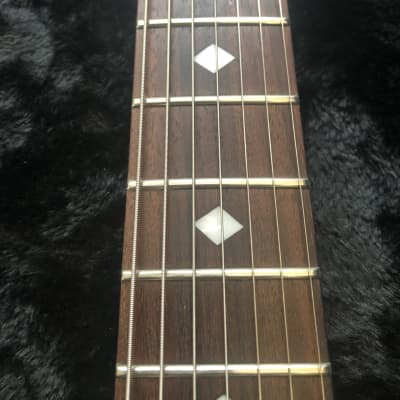 Warmoth 7 String guitar Translucent Blue | Reverb