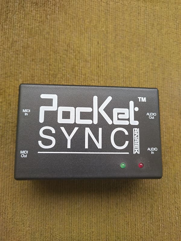 Anatek Pocket Sync 1990 - Midi Sync Unit -Silver | Reverb