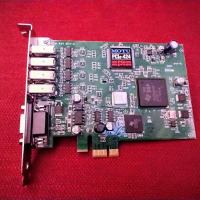 MOTU PCIe-424 PCI Express Card for 2408/1224/HD192 PCI-e | Reverb