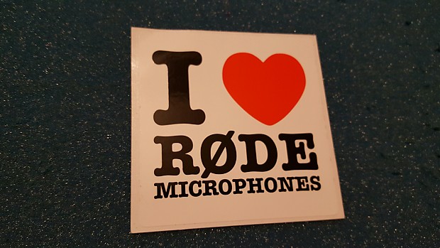 Rode Microphone Bumper sticker | Reverb
