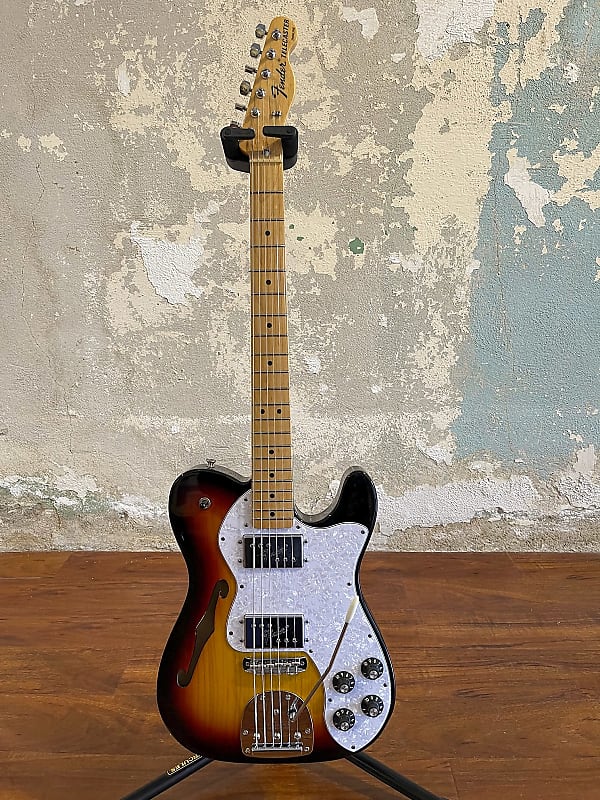 Fender Thinline Tele Deluxe '72 Reissue - w/ Jazzmaster trem | Reverb