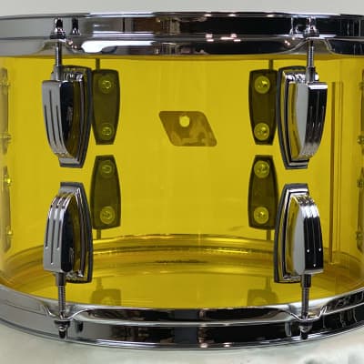 Ludwig 18/12/14" Vistalite Jazzette Drum Set - Yellow | Reverb
