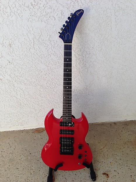 Gibson SG400X 1985 Ferrari Red / Custom Shop | Reverb