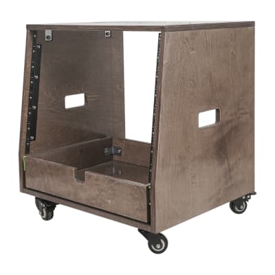 SDRK-8TBD2 | 8U DIY Slanted Studio Rack with 8U Rack Space, | Reverb