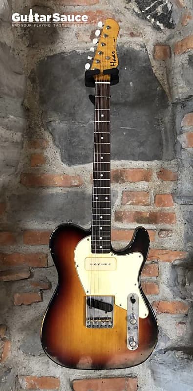 Haar Trad T Telecaster Korina Body Maple Flamed Neck Sunburst | Reverb