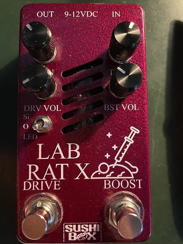 Sushi Box FX Lab Rat X 2021 - Red Metallic | Reverb