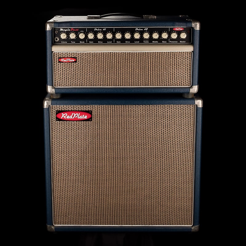 Used RedPlate MagicDust Duo Guitar Amp Head With Matching | Reverb