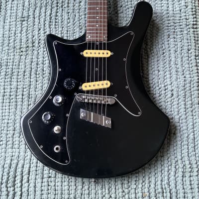 RARE! Guild S-284 Aviator LEFTY 1980’s - Black w/ OHSC | Reverb