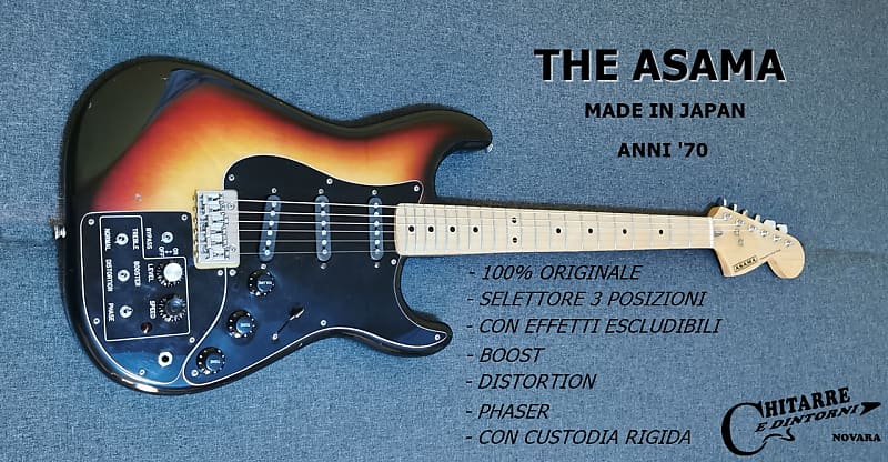 THE ASAMA THE ASAMA 1970 SUNBURST | Reverb