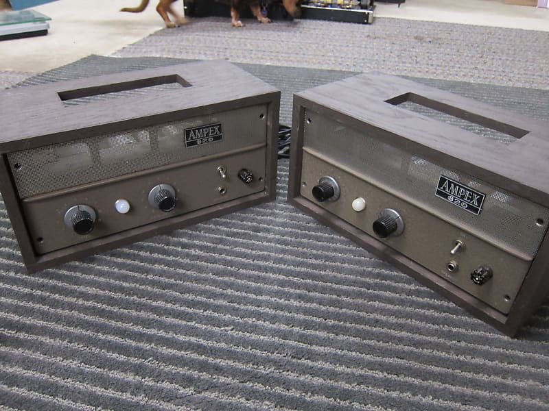 Pr Vintage Ampex 620 Tube Amps Restored, Upgraded, Improved, | Reverb