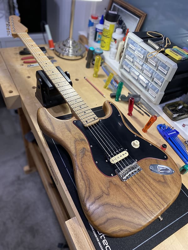 Baritone Warmoth Stratocaster USA Custom Build | Reverb