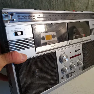 Montgomery Ward GEN 3997 80s Vintage Boombox Portable Tape | Reverb