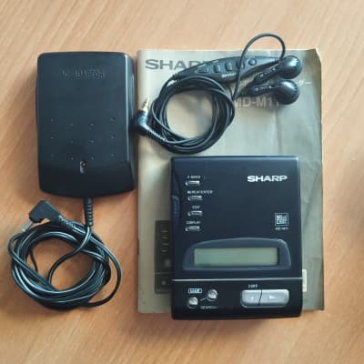 Sharp walkman recorder Portable mini disc player M 11 | Reverb UK