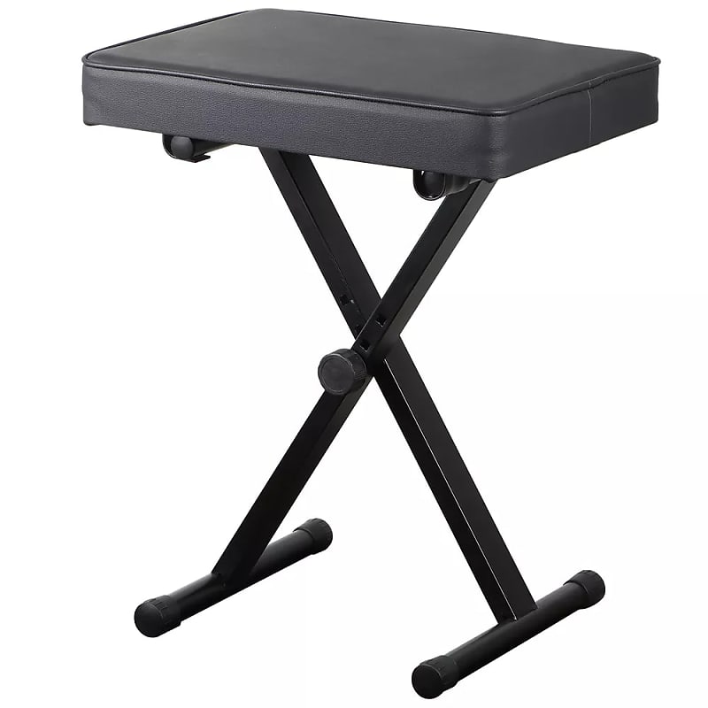 Adjustable Piano Keyboard Bench Padded Stool Seats X-Style | Reverb