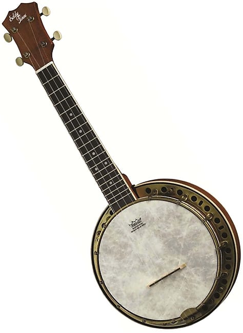 Eddy Finn EF-BU1F Deluxe Resonator Banjo Uke Antique Brass | Reverb