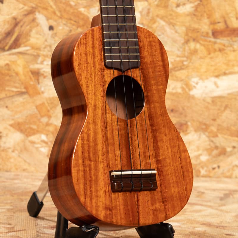 G String Hawaiian Koa Soprano Long Neck 2005 | Reverb