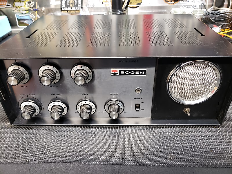 Bogen M330A Mid 60's - Bkack | Reverb