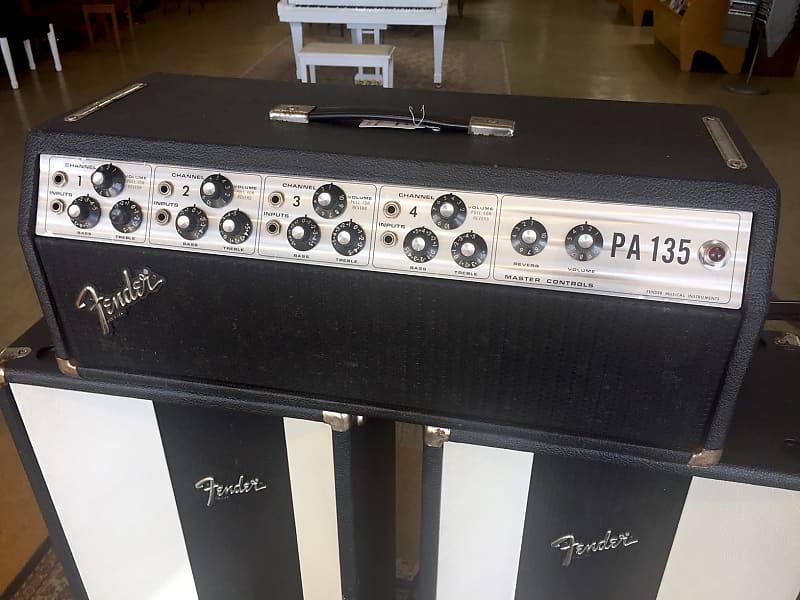 Vintage Fender PA135 / Sound Column 4-8 1970's | Reverb