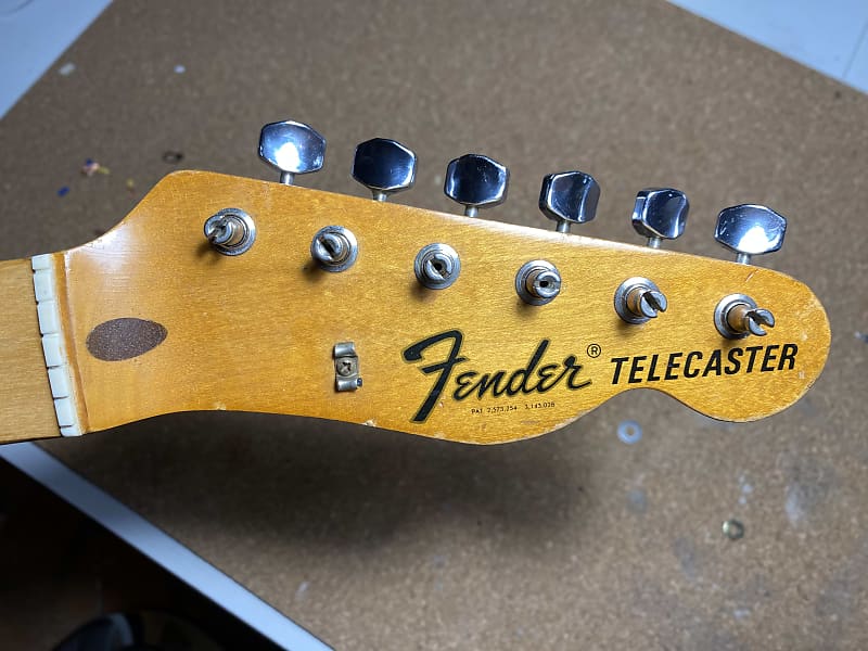 Fender Telecaster Neck 1971 - natural | Reverb