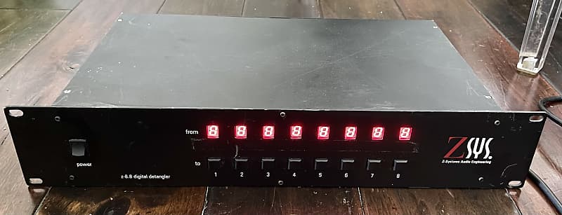 Z-systems z-8.8 digital audio router 2000s Black | Reverb
