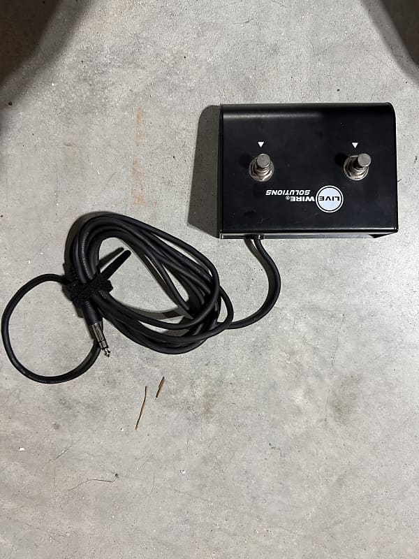 Live Wire Solutions Dual Latching Footswitch LW522 2010's - | Reverb