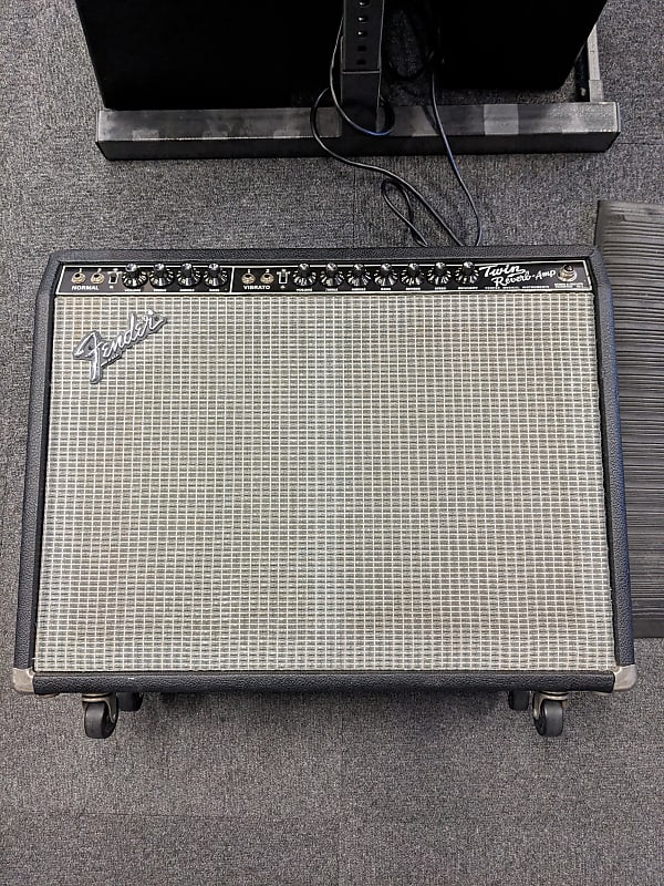 Used Fender 1979 TWIN REVERB BLACKFACE CONVERSION Tube | Reverb