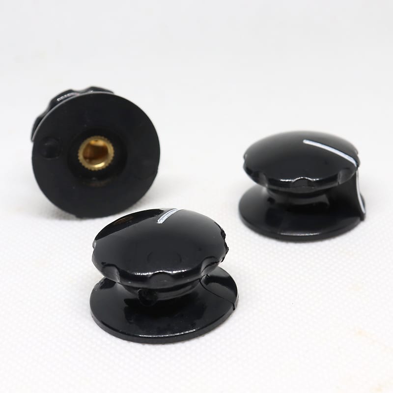 [Set of 4] Vintage Antique Radio Style Knobs (for guitar, | Reverb