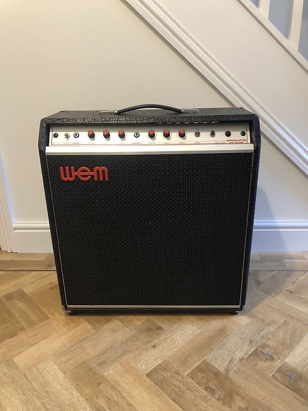 1970’s Wem Dominator 25 bass | Reverb