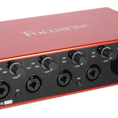 Focusrite Scarlett 18i8 3rd Gen 18-in, 8-out USB audio | Reverb